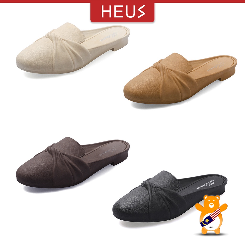 HEUS Hwist Flat Heels (Ready Stock) | Shopee Malaysia