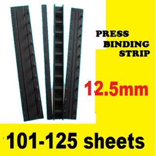 Press Binder / Binding Strip / Lock Binder / Binder Strip Black ( PCS ...