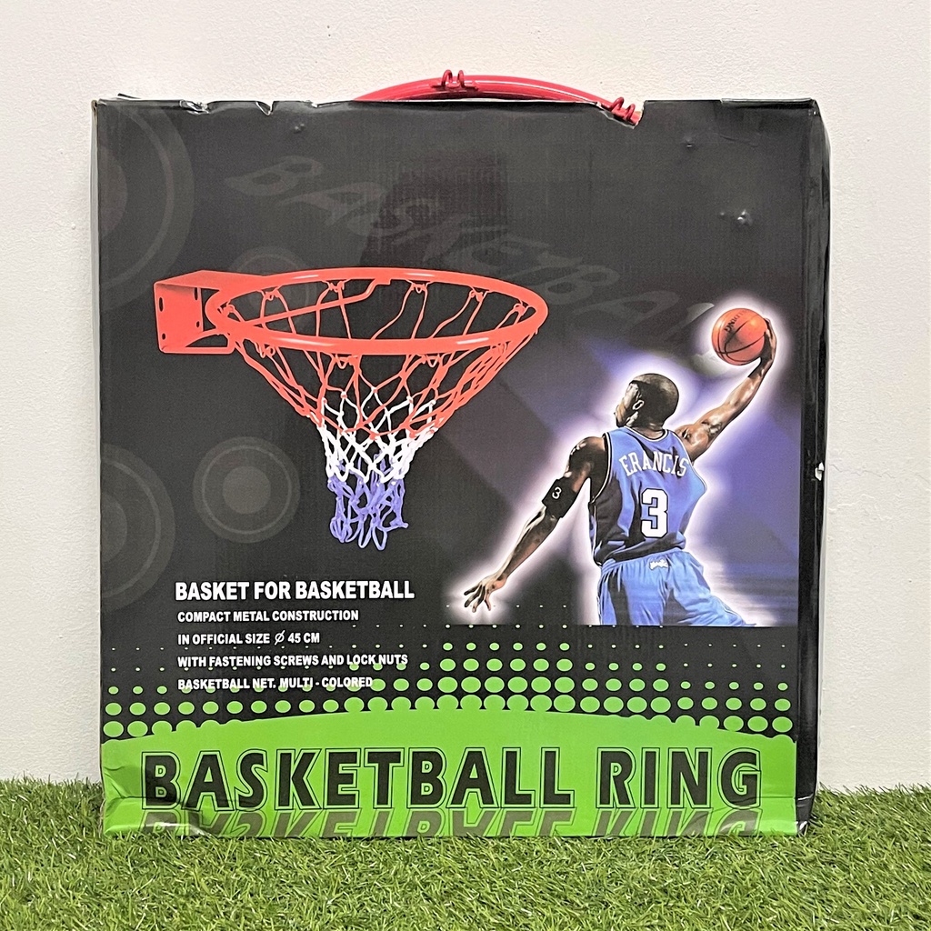 Steel Full Sized Basketball Ring Hoop | Shopee Malaysia