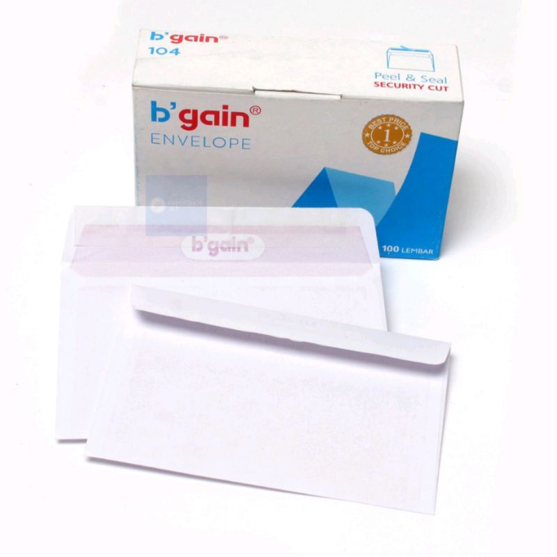 PUTIH 104-sheet Plain White Envelope | Shopee Malaysia