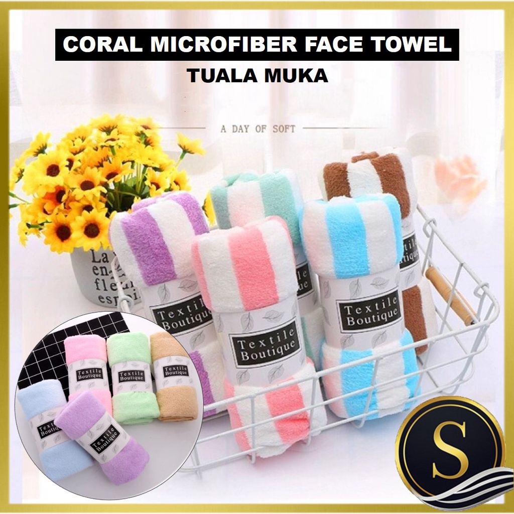 Face Towel Tuala Muka Serap Air Door Gift Ultra Absorbent Soft Towel ...