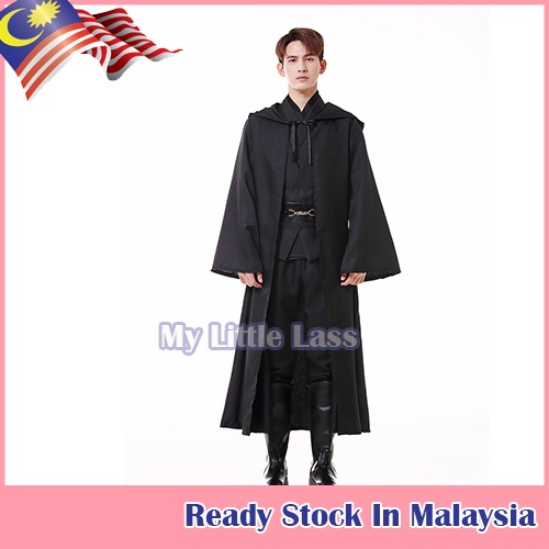 Adult Kids Star Wars Jedi Robe Wan Kenobi Darth Vader Anakin Skywalker ...