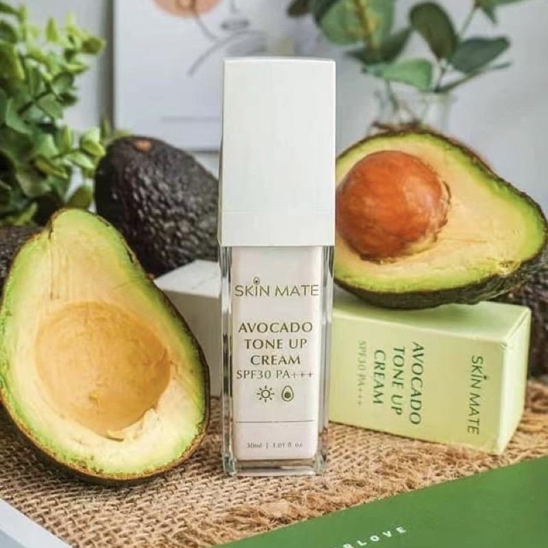 Skinmate鳄梨防晒润肤霜 30Ml Skin Mate Avocado Tone Up Cream SPF30 PA ...