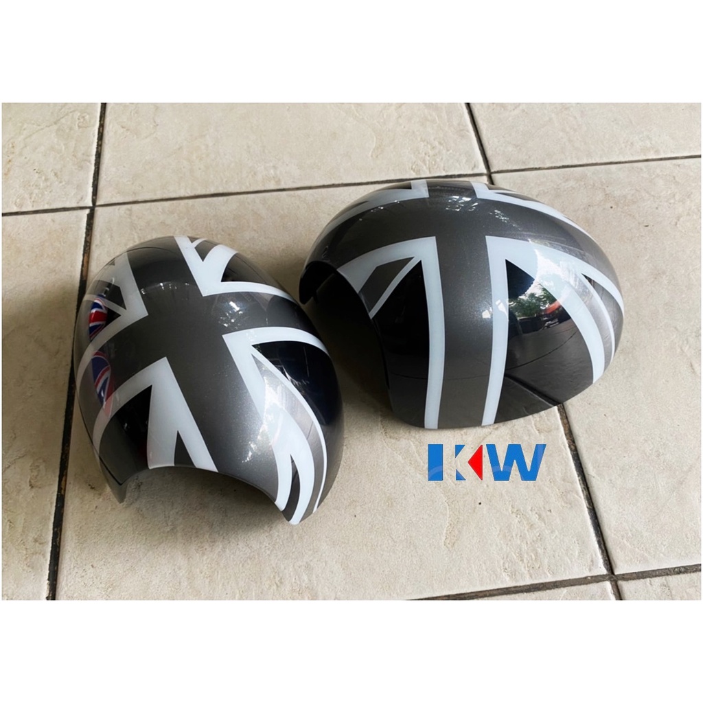 Mini Cooper Side Mirror Cover R56 Black Jack | Shopee Malaysia