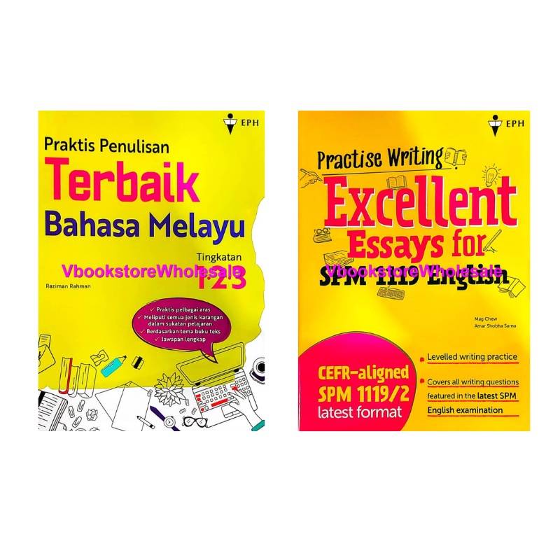 EPH PRACTISE WRITING EXCELLENT ESSAYS SERIES SPM/FORMS 1,2,3 | Shopee ...