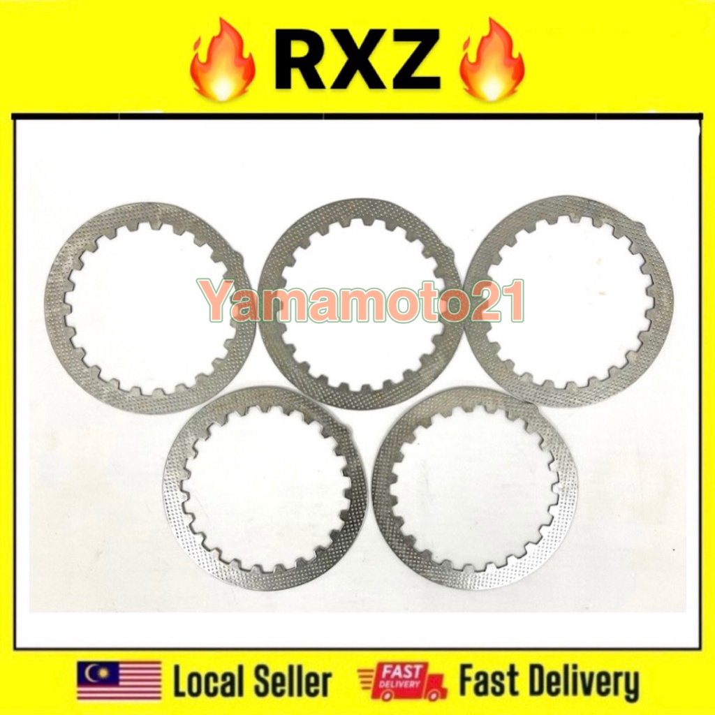 CLUTCH PLATE BESI IRON YAMAHA RXZ MILLI BOSS CATALYZER RXK IRON CLUTCH ...