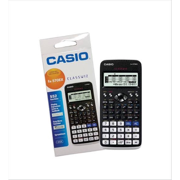 CASIO FX 570 EX CLASSWIZ SCIENTIFIC CALCULATOR FOR SCHOOLS AND OFFICES ...
