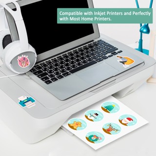 PVC Vinyl Sticker Paper Sheet A4 Size 210mm x 297mm - 10 Sheets, InkJet ...