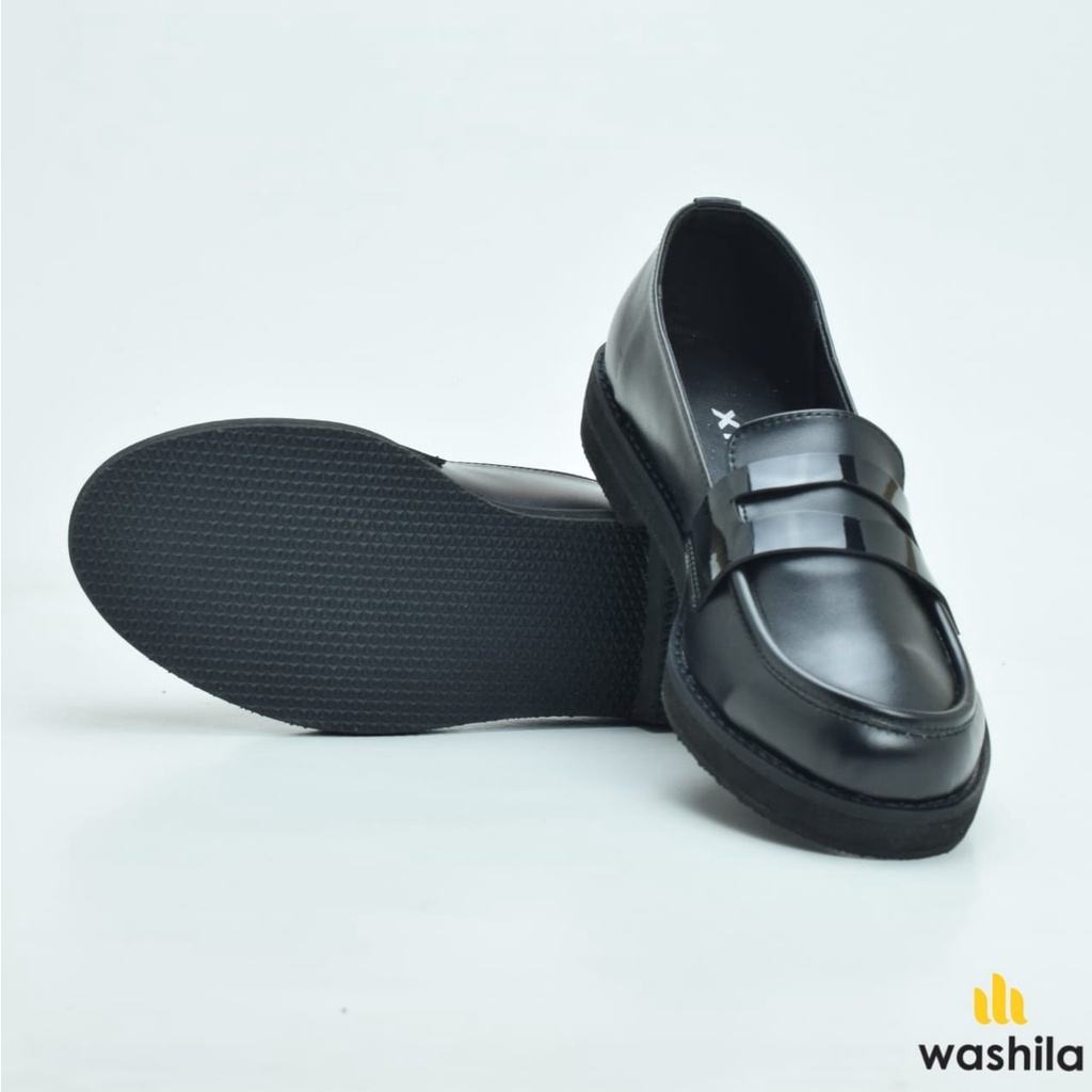 HITAM Loafers Loafer Shoes For Women XIMA Classic Semi Formal Casual ...