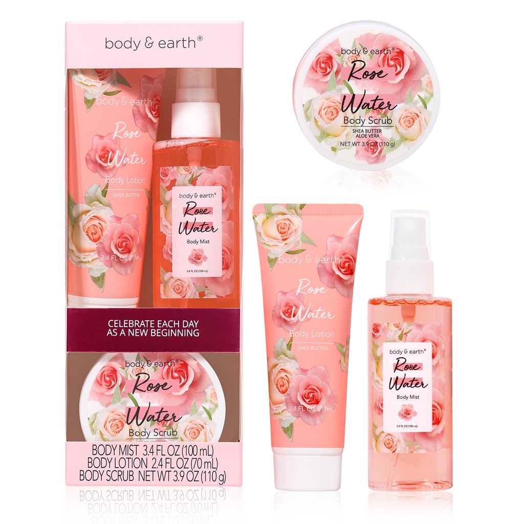 Body&Earth Body Mist Perfume Gift Set For Woman Christmas gifts ...