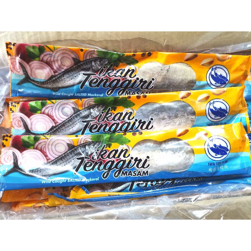 Ikan Masin Tenggiri 双鱼牌梅香马鲛鱼 Tenggiri Salted Fish Twin Fish 咸鱼 Ikan ...