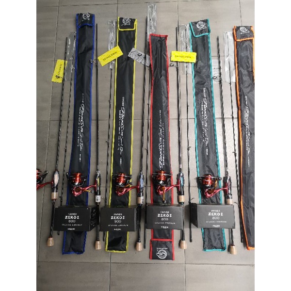 1 set combo BULLZEN ZERO 2 SAIZ 800+SEAHAWK FLEXIS LITE ULTRA LIGHT ...