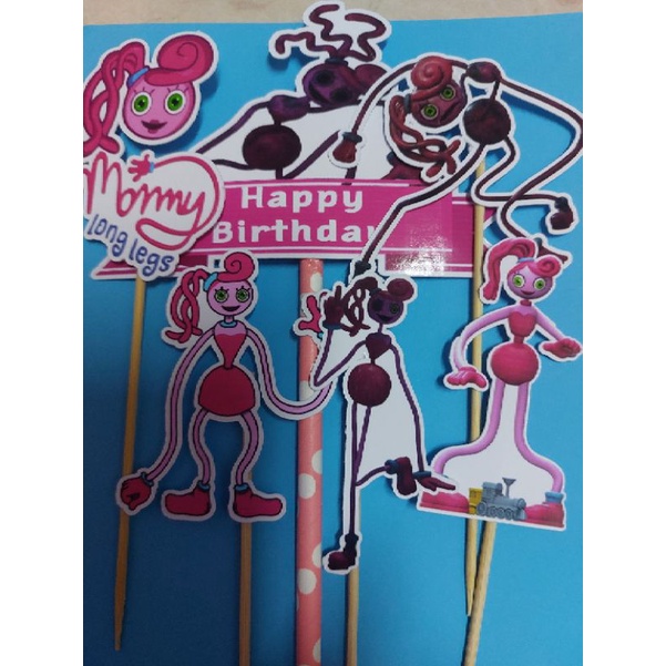 MOMMY LONG LEG CAKE TOPPER | Shopee Malaysia