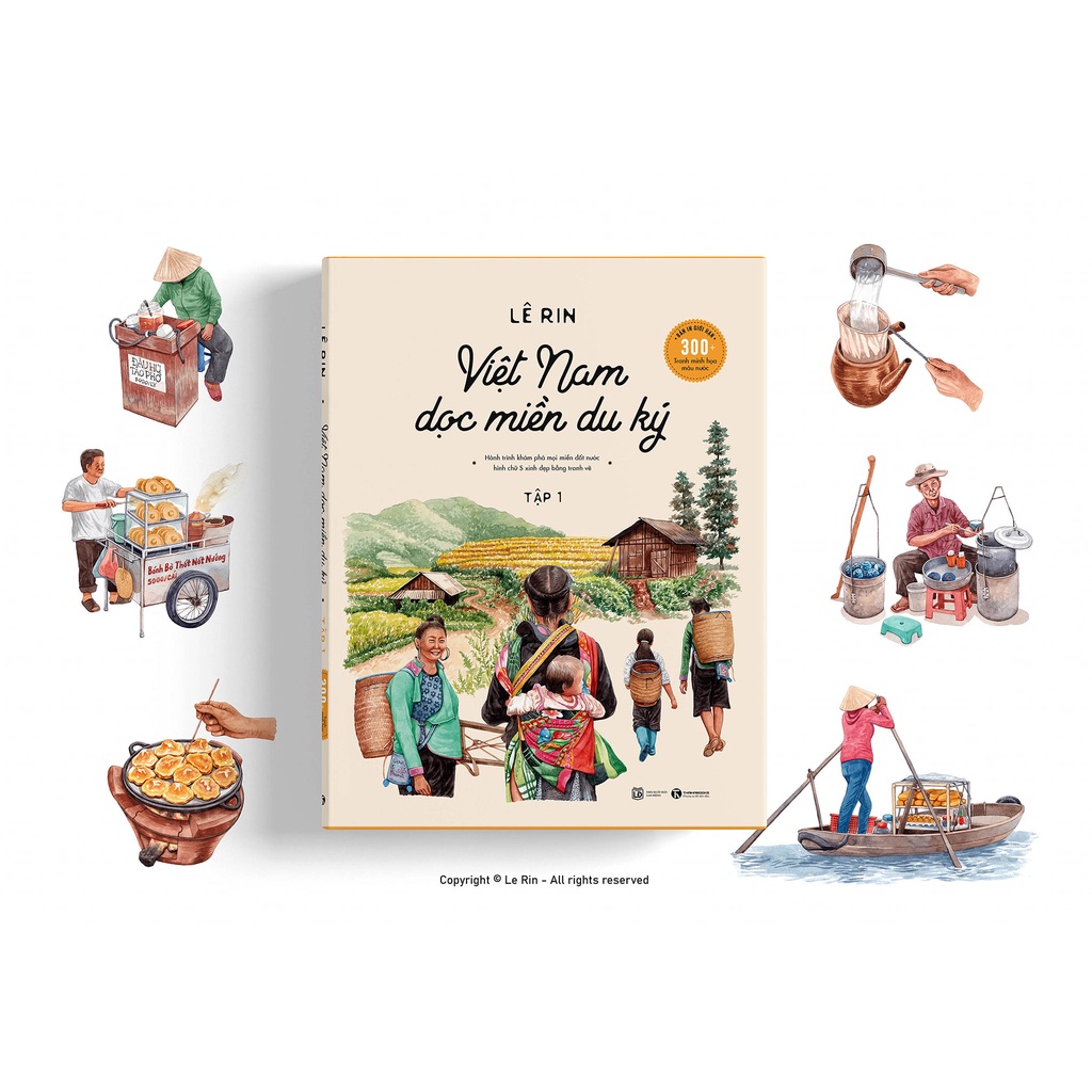 Book - Vietnam along the land of travel - Volume 1 (Hardcover) | Shopee ...