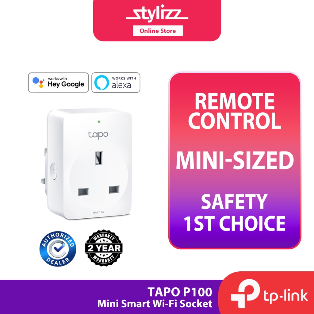 TP-Link Tapo P100 / P110 Mini Smart Home WiFi Wireless Power Socket ...