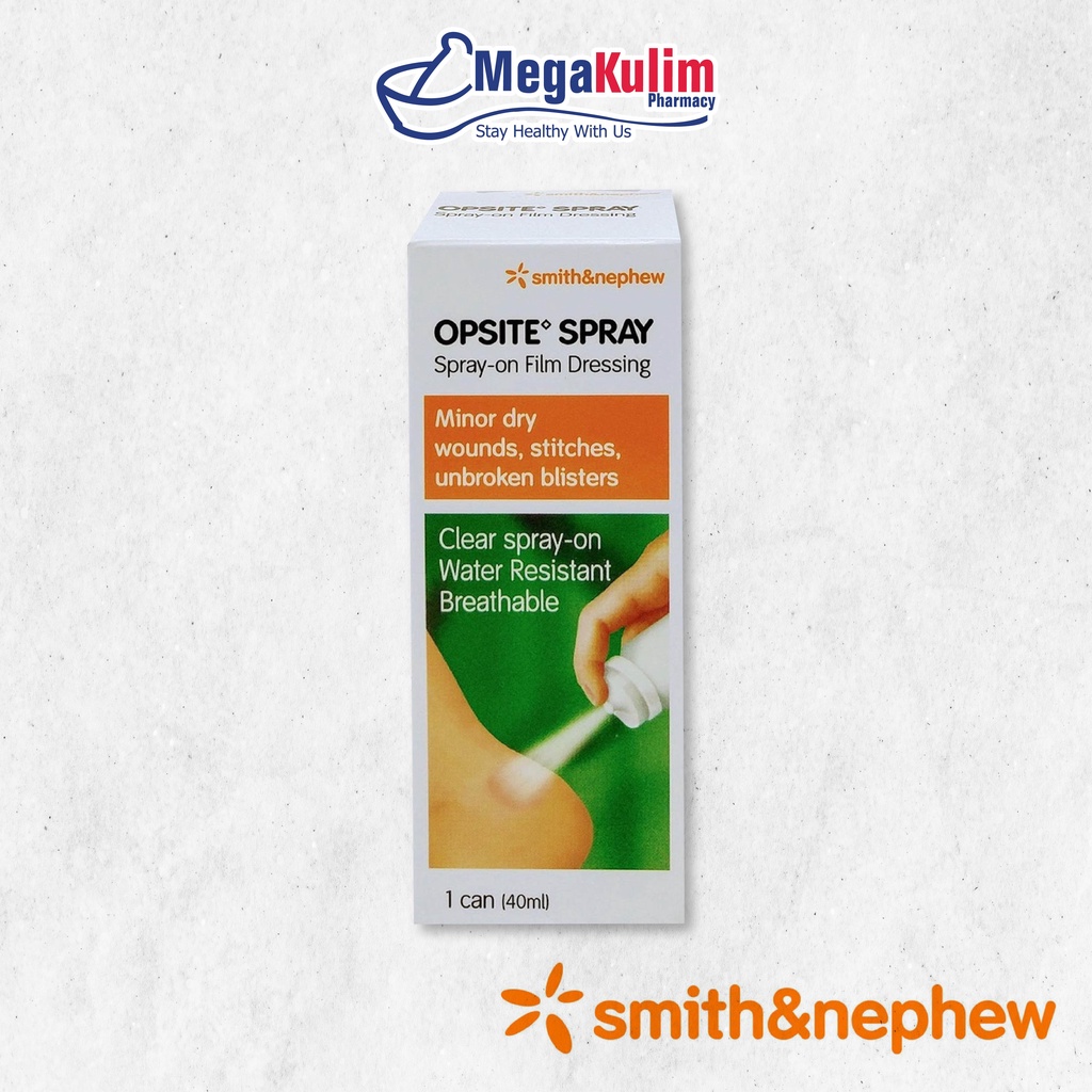 Smith&Nephew Opsite Spray Dressing 40mL | Shopee Malaysia