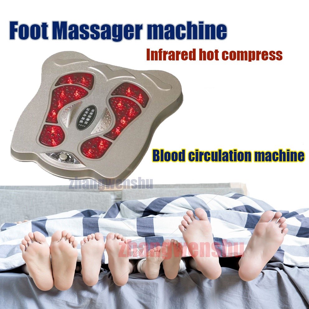 （Ready stock）Electric Foot Vibration Gas Blood Circulation Machine Sole ...