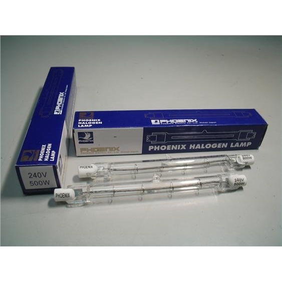 Phoenix Halogen Tube LAMP BULB 240V 500W BULB spot light 卤素灯管 | Shopee ...