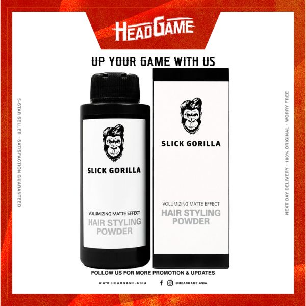 Slick Gorilla Hair Styling Powder (20g) | Shopee Malaysia