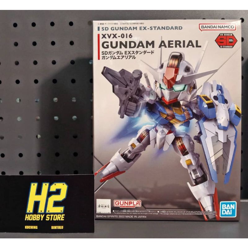 Original Bandai. SD Gundam Ex-Standard. SDEX. XVX-016 Gundam Aerial | Shopee Malaysia