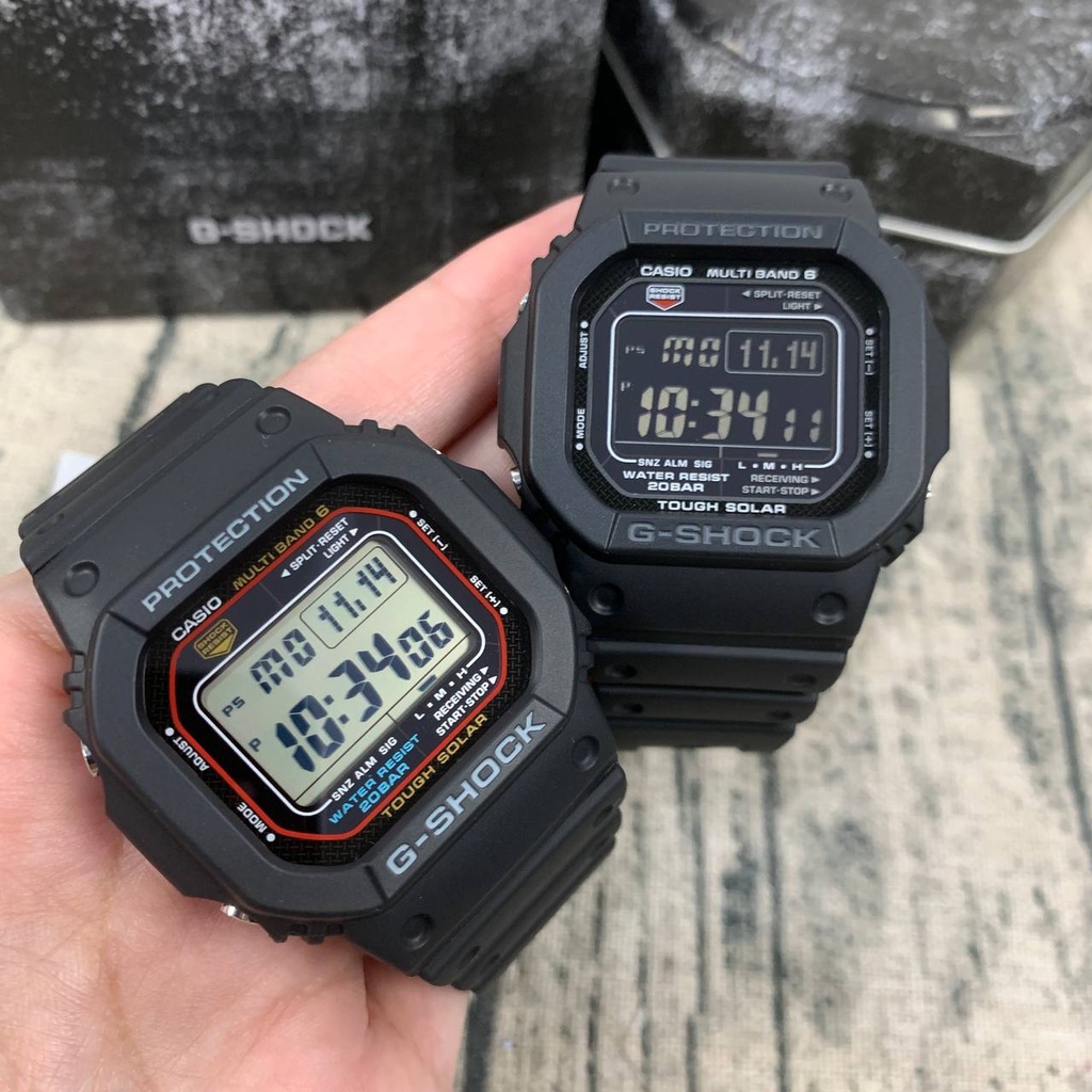 100% ORIGINAL CASIO G-SHOCK GW-M5610U-1ER / GW-M5610U-1BER | Shopee ...
