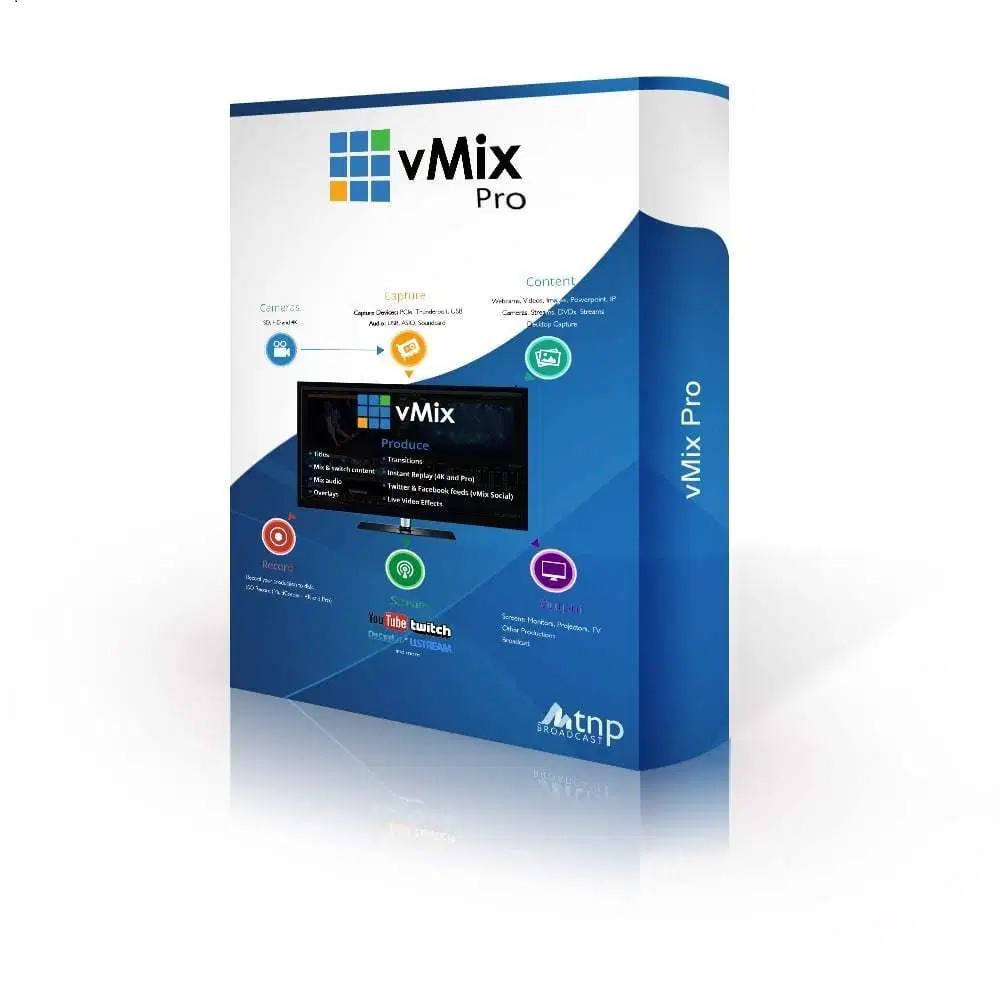 vMix Pro 2022 v25 Latest Lifetime For Windows (64-bit) | Shopee Malaysia