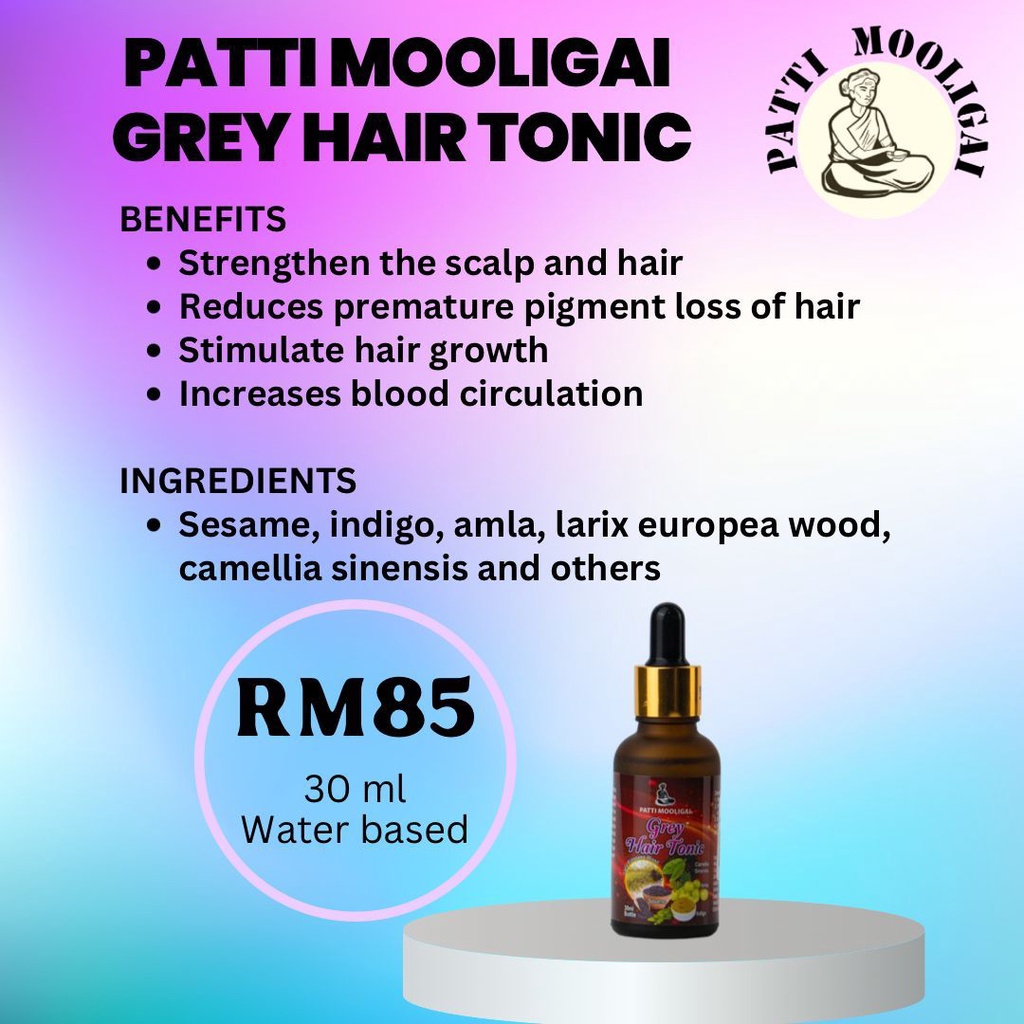 PATTI MOOLIGAI HAIR ROOT FERTILIZER TONIC | Shopee Malaysia