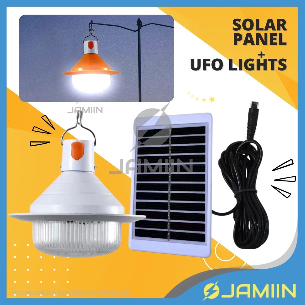 Tent Lamp Lampu Solar Outdoor Waterproof IP55 Camping Light ...