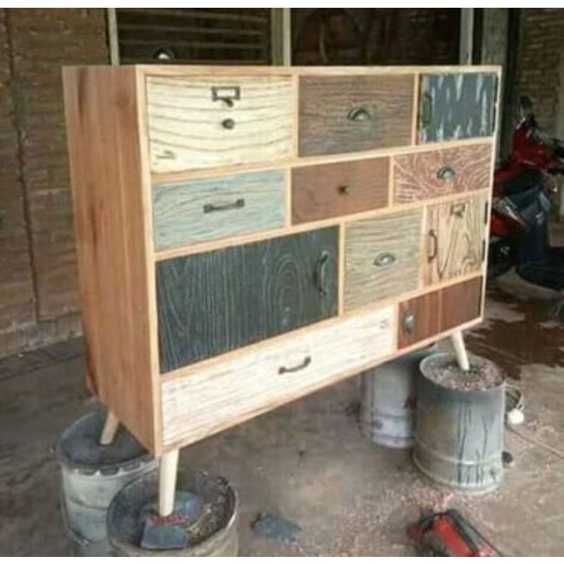 Rustic finishing Classic retro buffet | Shopee Malaysia