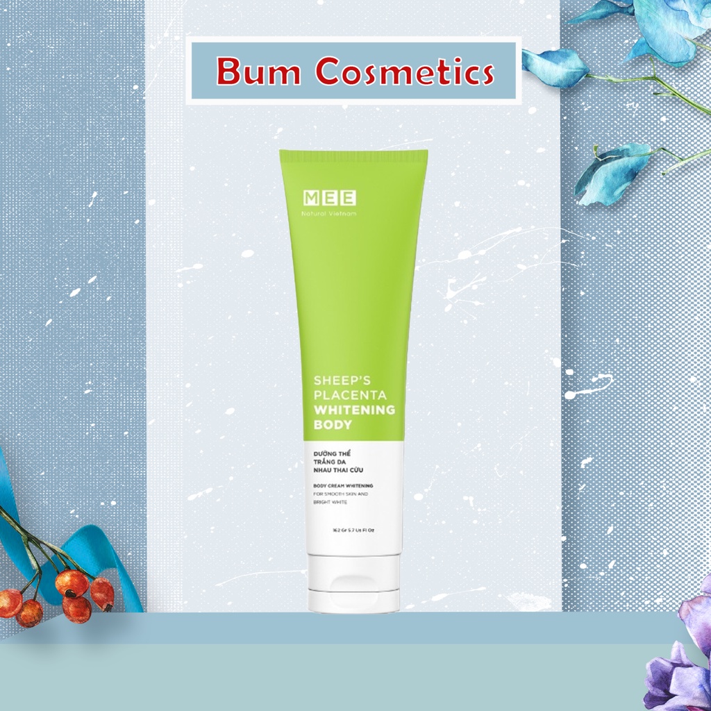 Mee Natural sheep placenta whitening body cream, skin tone enhancing ...