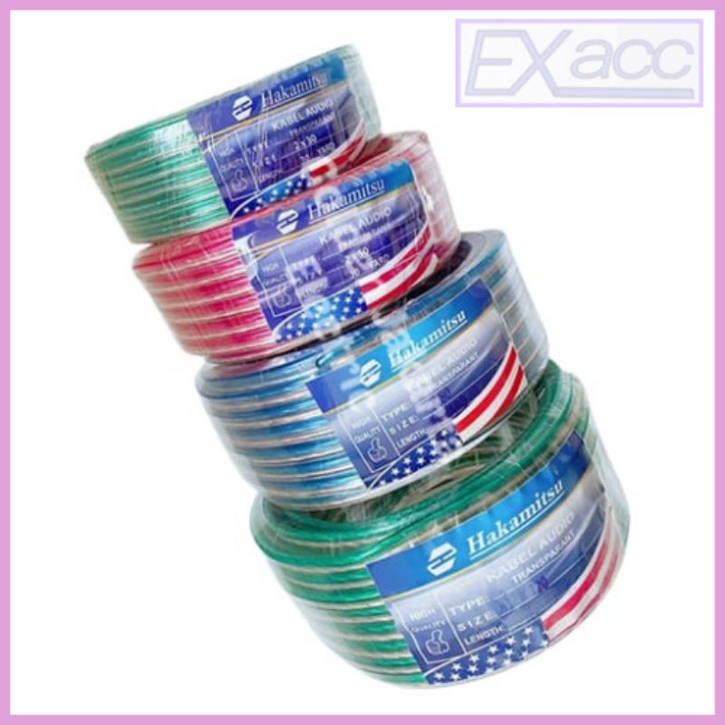 Transparent Electrical Cable Price Per 1 Meter / Audio Cable / Fiber ...
