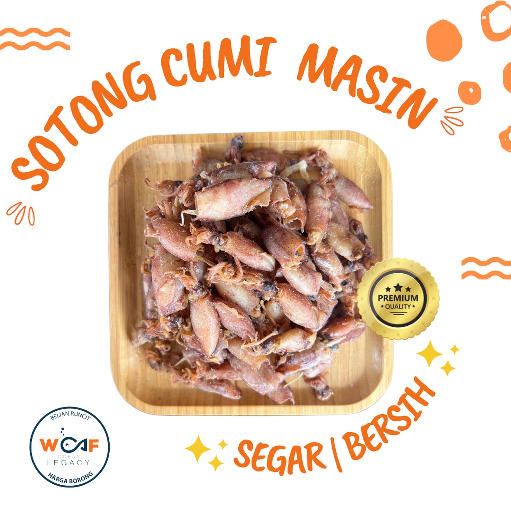 Sotong Cumi S to M (small to medium) | Shopee Malaysia