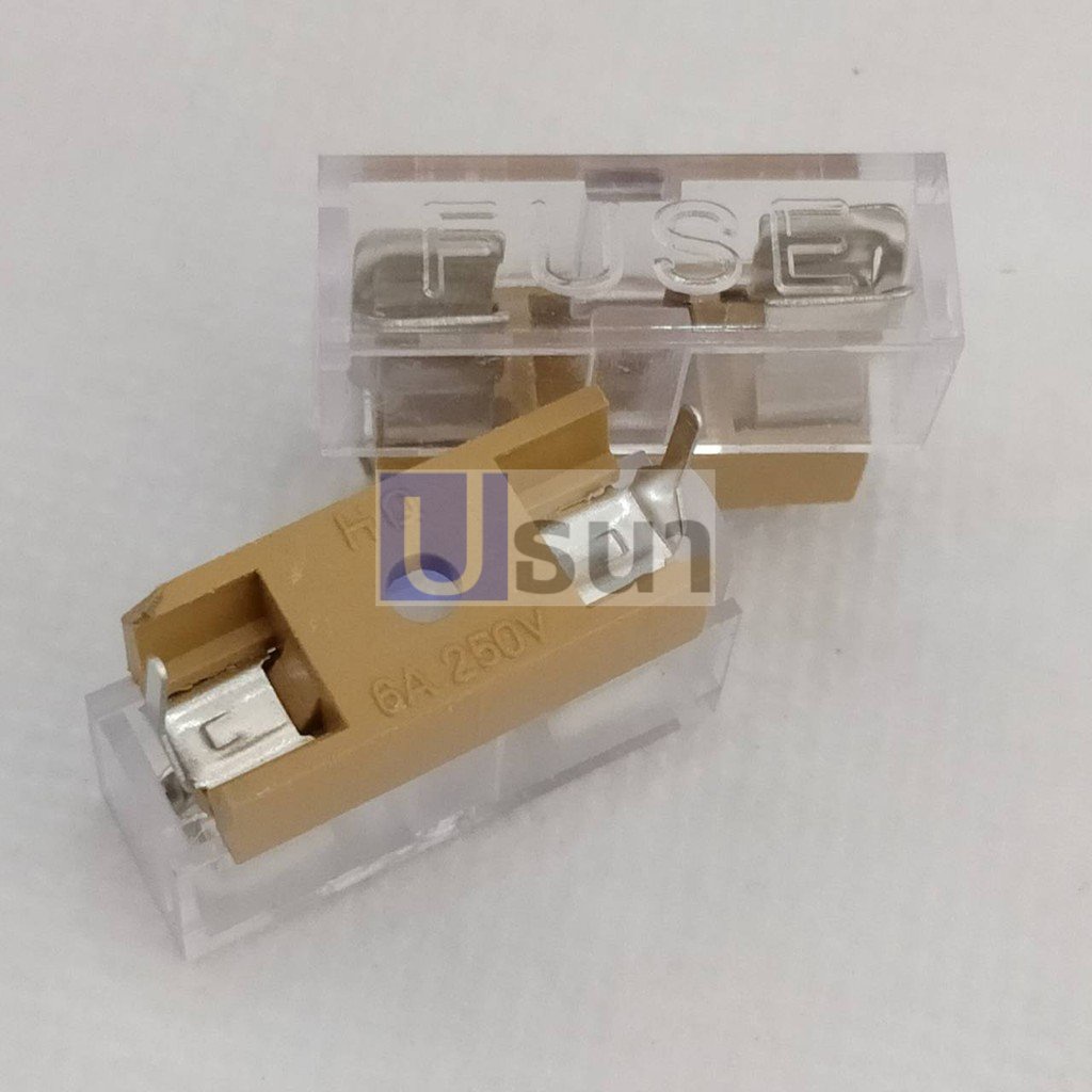 Fuse Rail Cylinder Holder Solder Pin 6A 250V HQ (1 Unit) | Shopee Malaysia