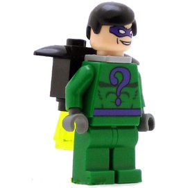 LEGO MINIFIGURE bat023 Batman The Riddler with Complete Jet Pack ...