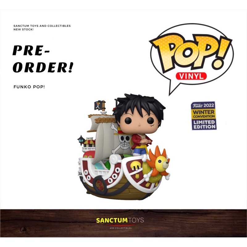 [Backorder] Funko Pop! Rides: One Piece - Luffy with Thousand Sunny ...