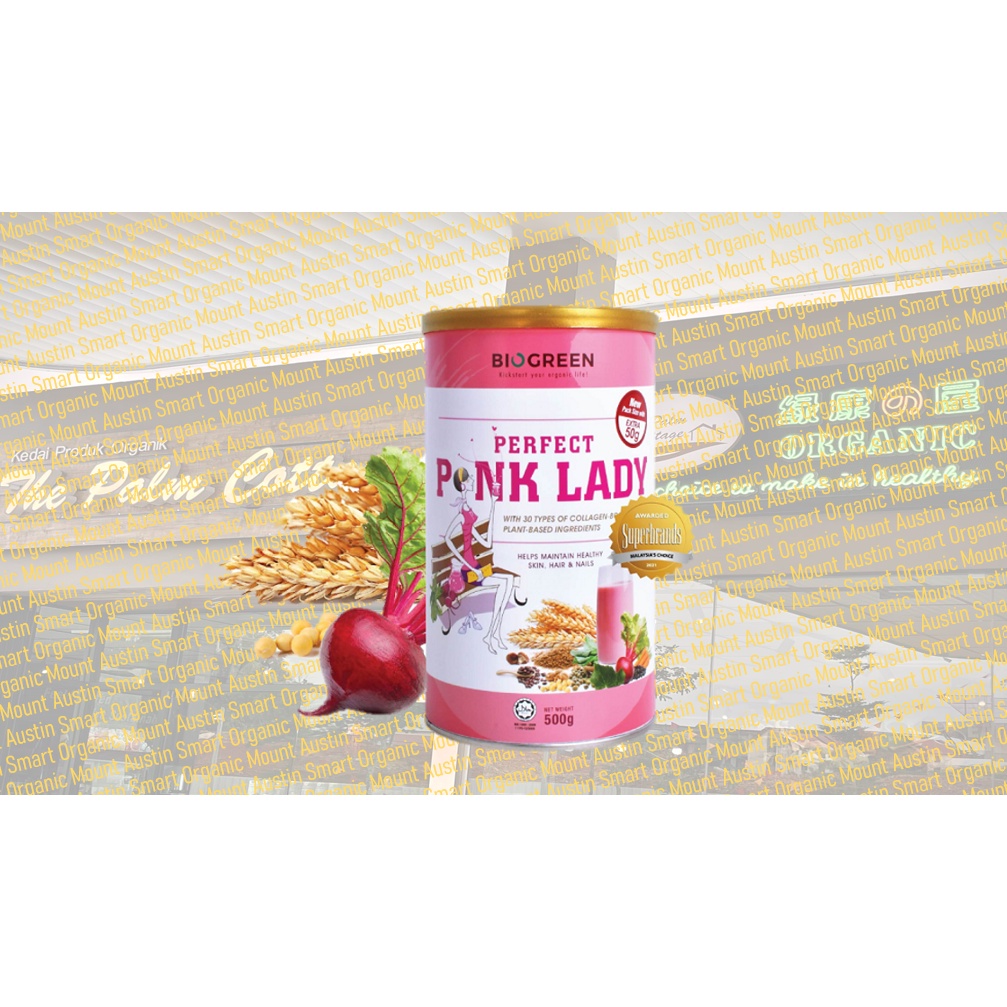 Biogreen Perfect Pink Lady Collagen Powder 500g | Shopee Malaysia