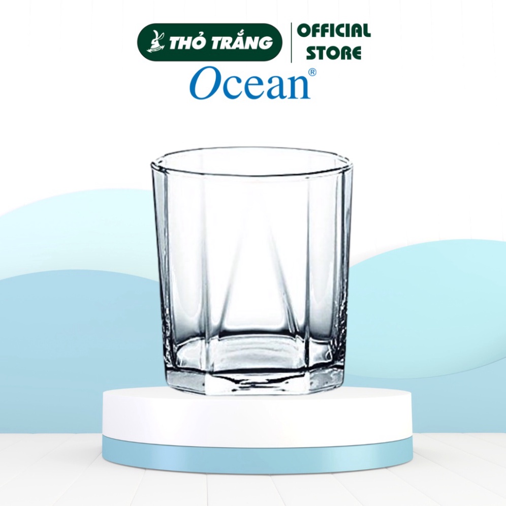 Pyramid rock clear drinking glass 260ml 1B02309 Ocean brand | Shopee ...