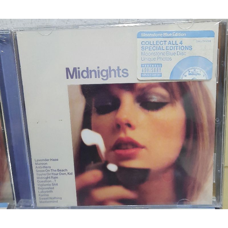 ORIGINAL TAYLOR SWIFT MIDNIGHTS CD | Shopee Malaysia