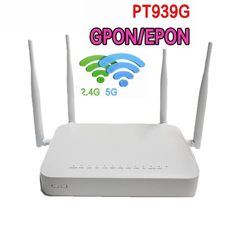 Brand new PT939G EG8141A5 EPON / GPON / XPON ONU FTTHGigabit modem + WIFI function English ...