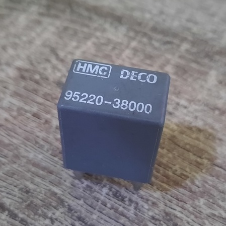 Relay 95220-38000 HMC DECO 4 Pin 12V 1 Unit | Shopee Malaysia
