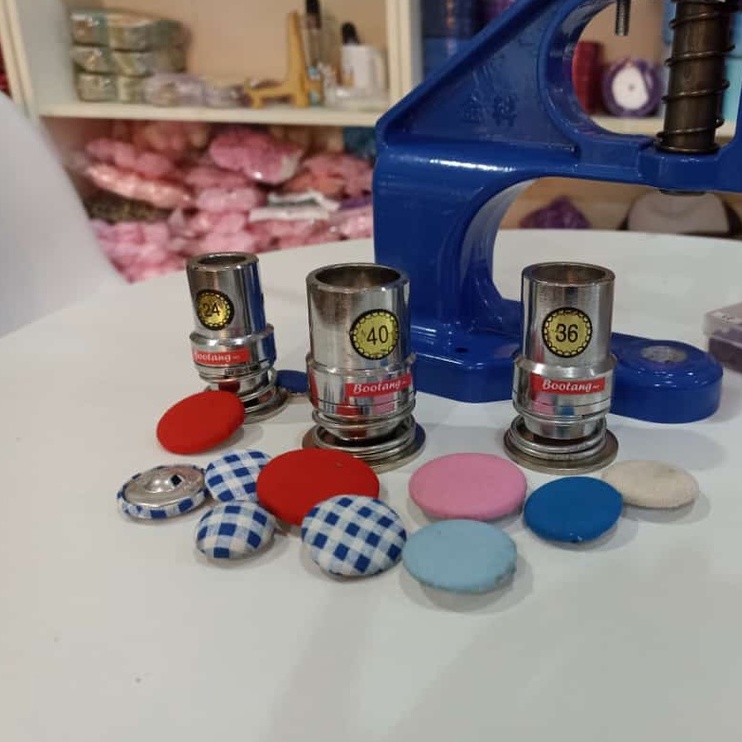 Mesin Butang Bungkus Fabric Covered Button Machine | Shopee Malaysia