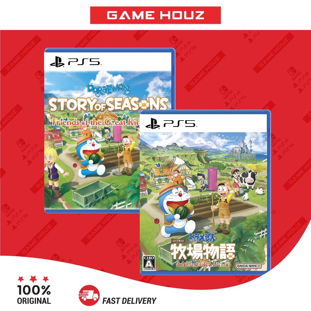 (PS5) Doraemon: Story of Seasons Friends of the Great Kingdom - NEW ...