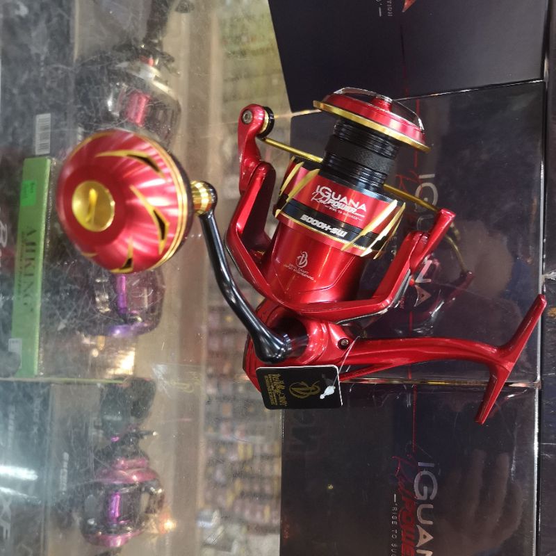 DEVIL CRAFT IGUANA RED POWER FISHING REEL | Shopee Malaysia
