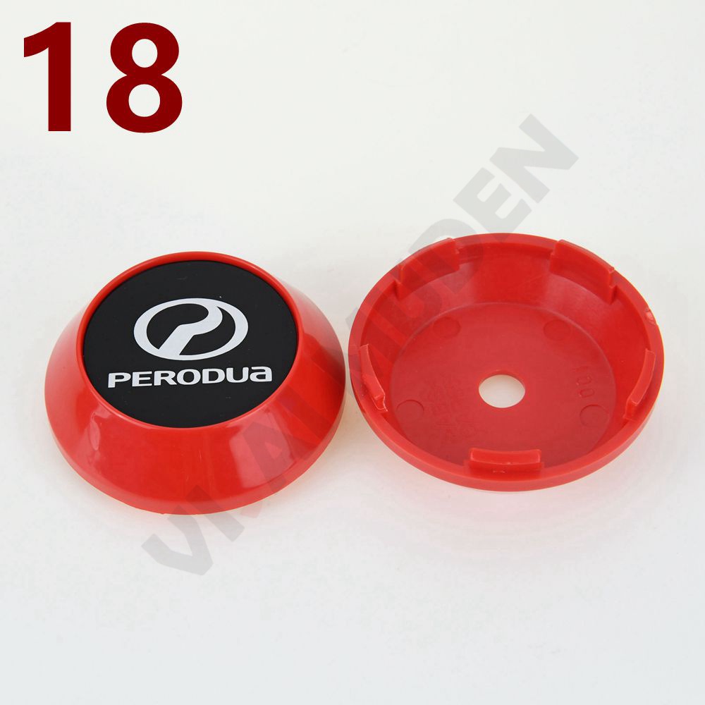 4PCS 65MM/60MM Rim Cap PERODUA ALZA ATIVA AXIA ARUZ BEZZA MYVI Sticker ...
