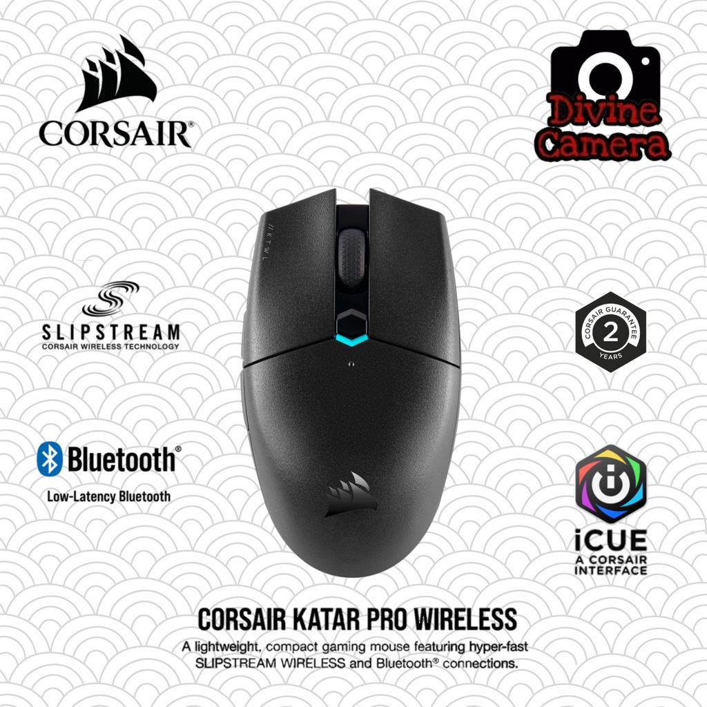 Corsair KATAR ELITE WIRELESS Gaming Mouse CH-931C111-NA | Shopee Malaysia
