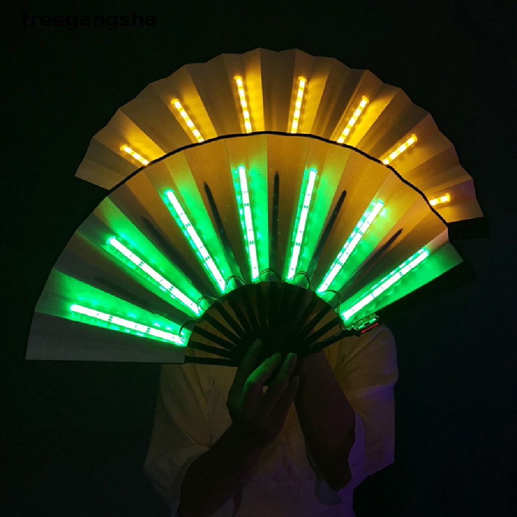 [FREG] Party LED Fan Luminous Stage Performance Show Light Up Fan ...