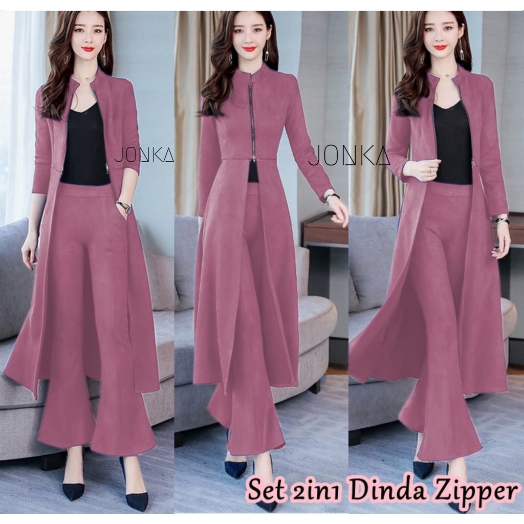 Jonka Fashion - Rifanya Suit, Latest Korean Style One Set Casual Office ...