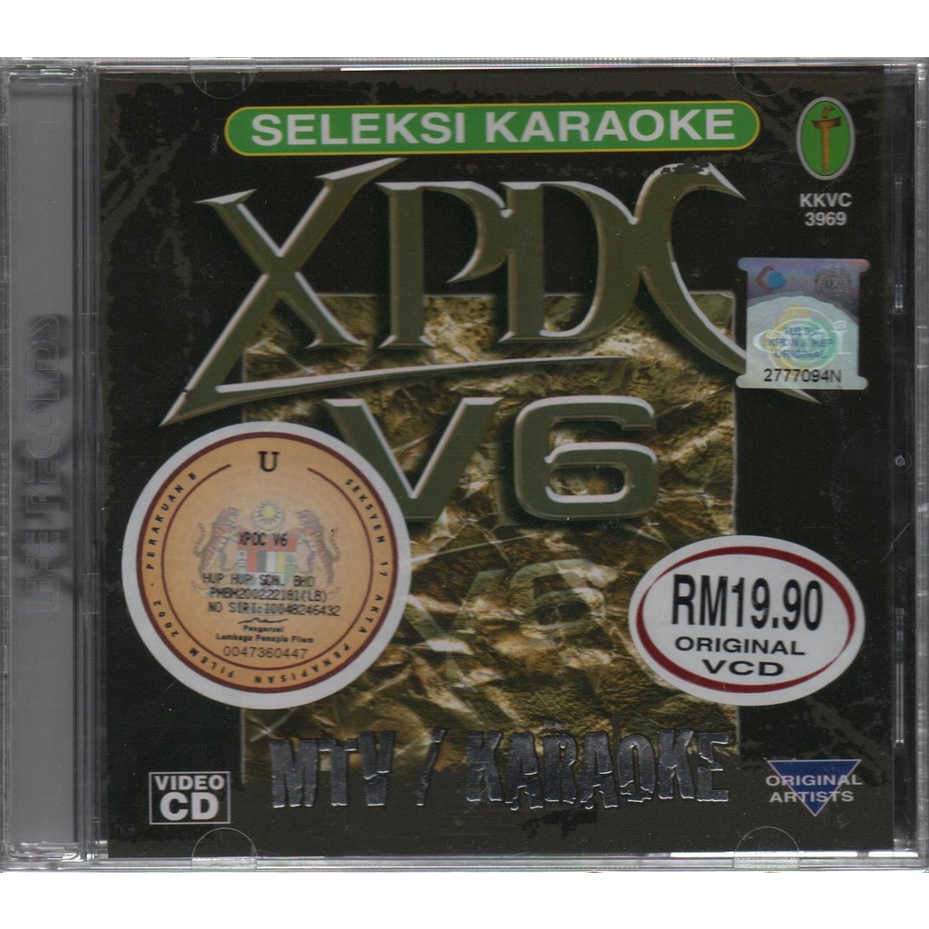 VCD MTV Karaoke XPDC V6 (10 Lagu-Lagu) | Shopee Malaysia
