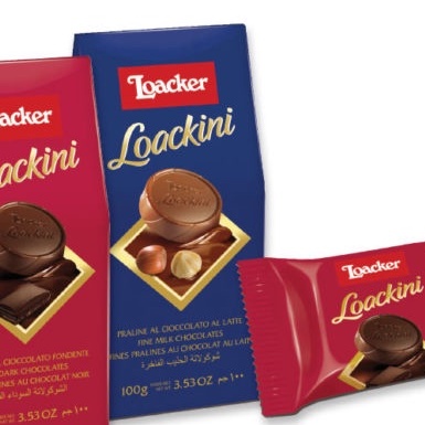 Loacker Loakini Dark / Milk 100g / Loacker Chocolate Bar Duality ...