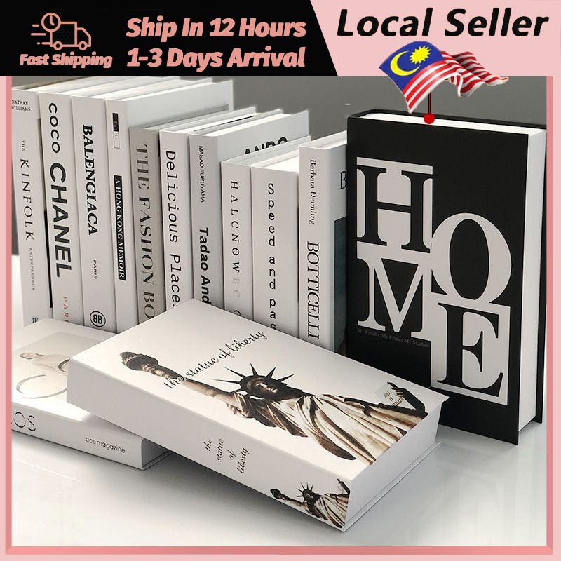 Ready Stock Nordic Fake Books Decoration Simple Decorative Book Type ...